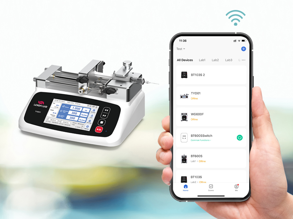 New Experience of Remote Control-Lead Fluid Syringe Pump is Now ...