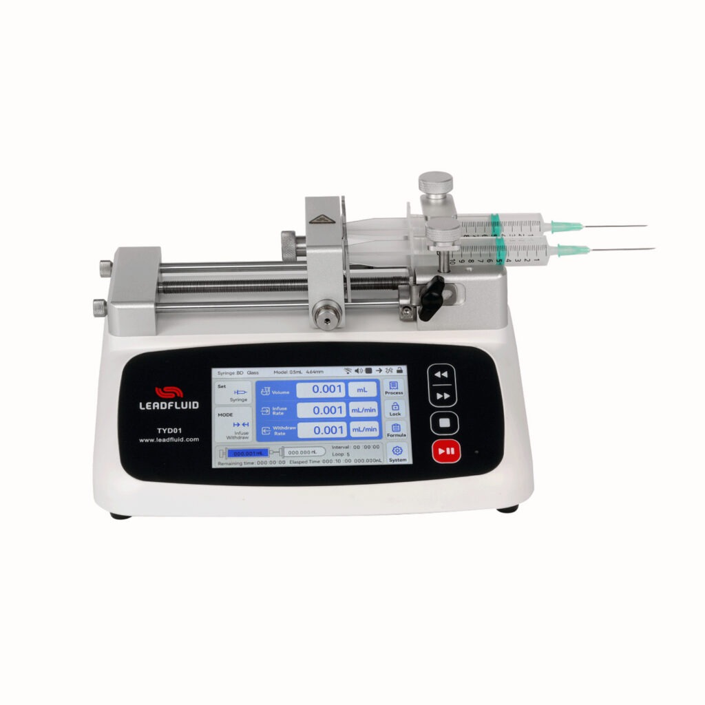 TYD01-02 (New)Laboratory Syringe Pump - Lead Fluid