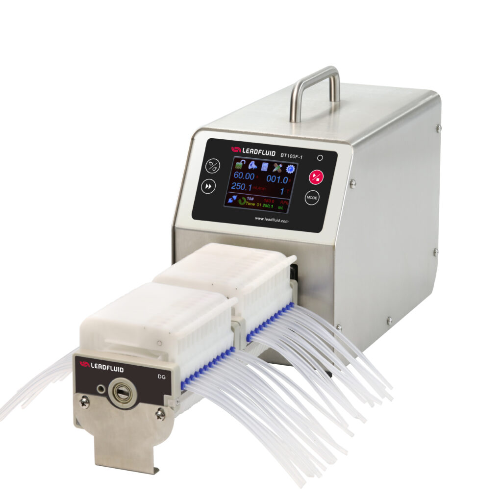 BT100F NEW Intelligent Dispensing Peristaltic Pump - Lead Fluid