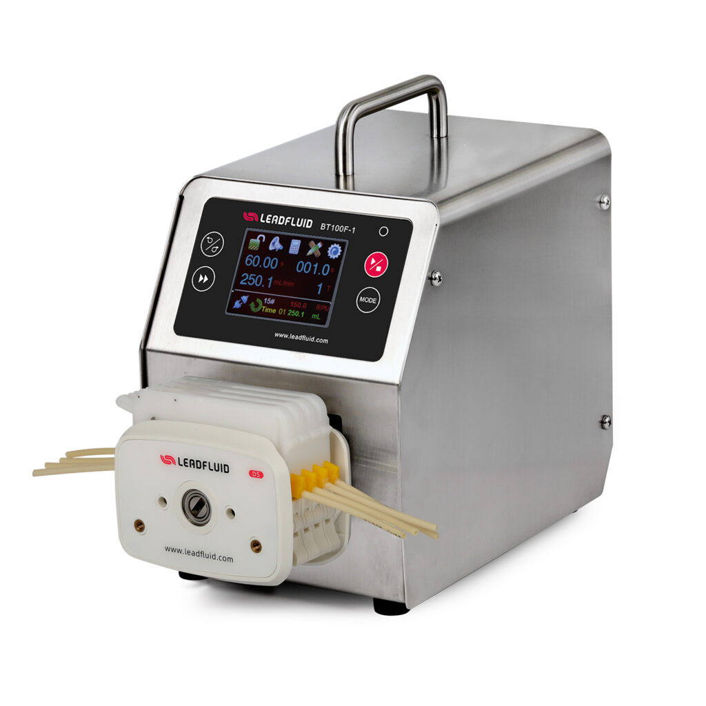 BT100F-1 Intelligent Dispensing Peristaltic Pump - Lead Fluid