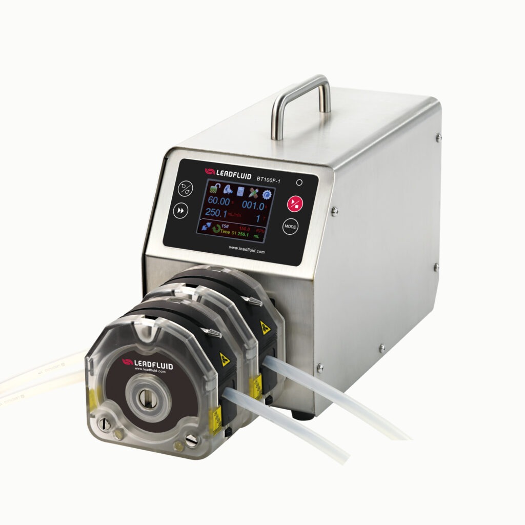 BT100F-1 Intelligent Dispensing Peristaltic Pump - Lead Fluid