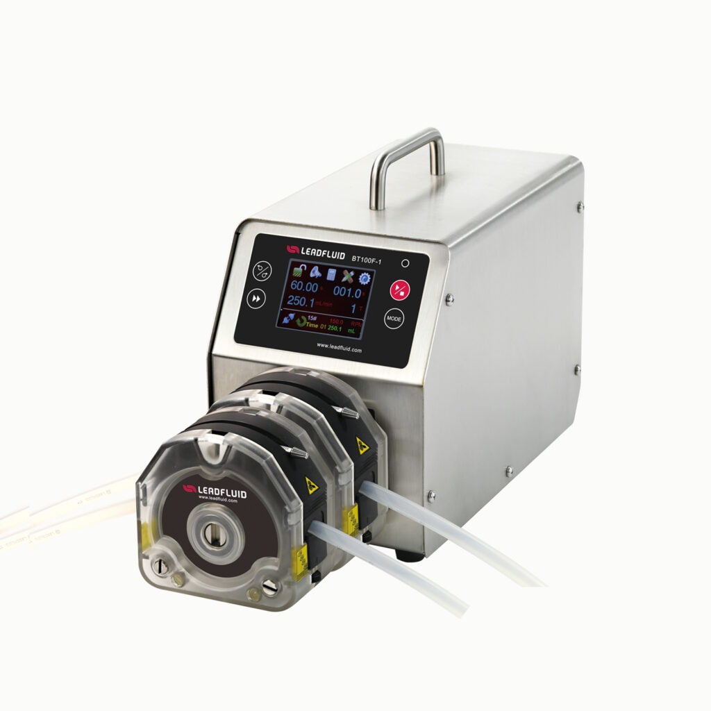 BT100F-1 Intelligent Dispensing Peristaltic Pump - Lead Fluid