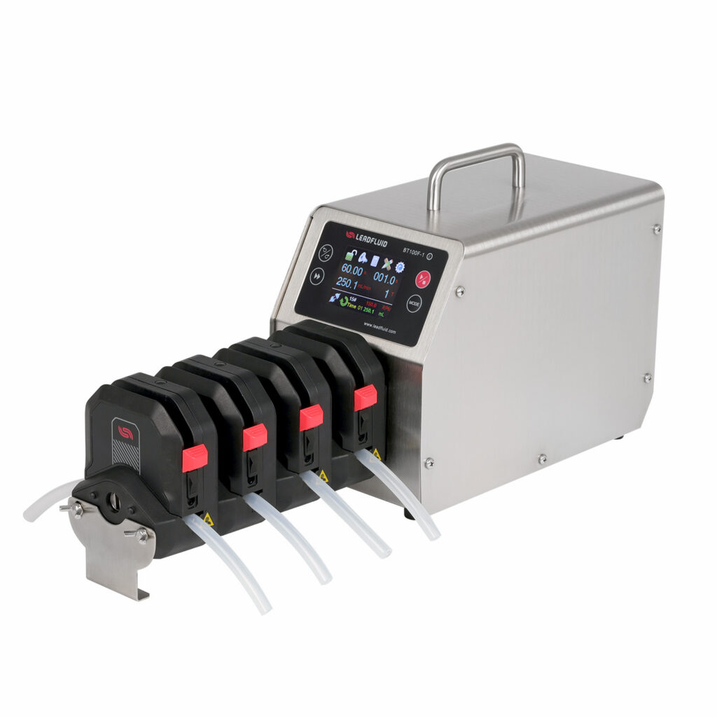 BT100F-1 Intelligent Dispensing Peristaltic Pump - Lead Fluid