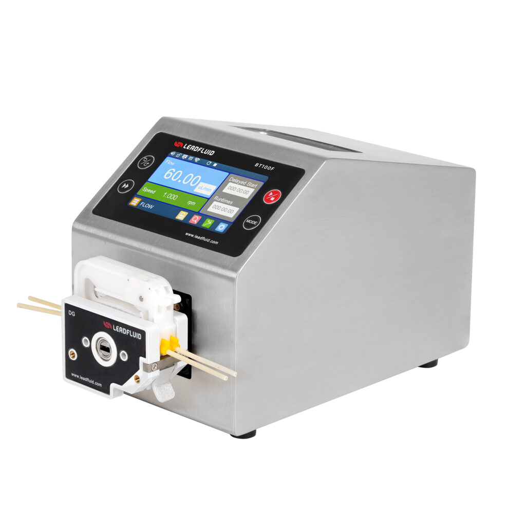 BT100F NEW Intelligent Dispensing Peristaltic Pump - Lead Fluid