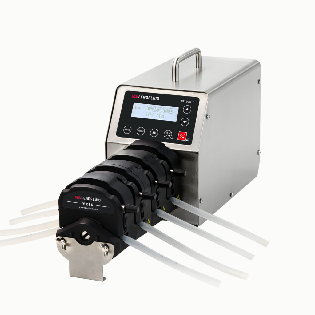 BT100S-1 Basic Variable Speed Peristaltic Pump - Lead Fluid