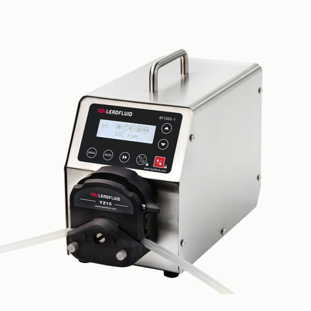 BT100S-1 Basic Variable Speed Peristaltic Pump - Lead Fluid