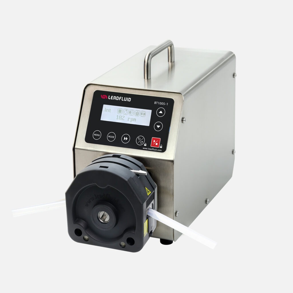 BT100S-1 Basic Variable Speed Peristaltic Pump - Lead Fluid