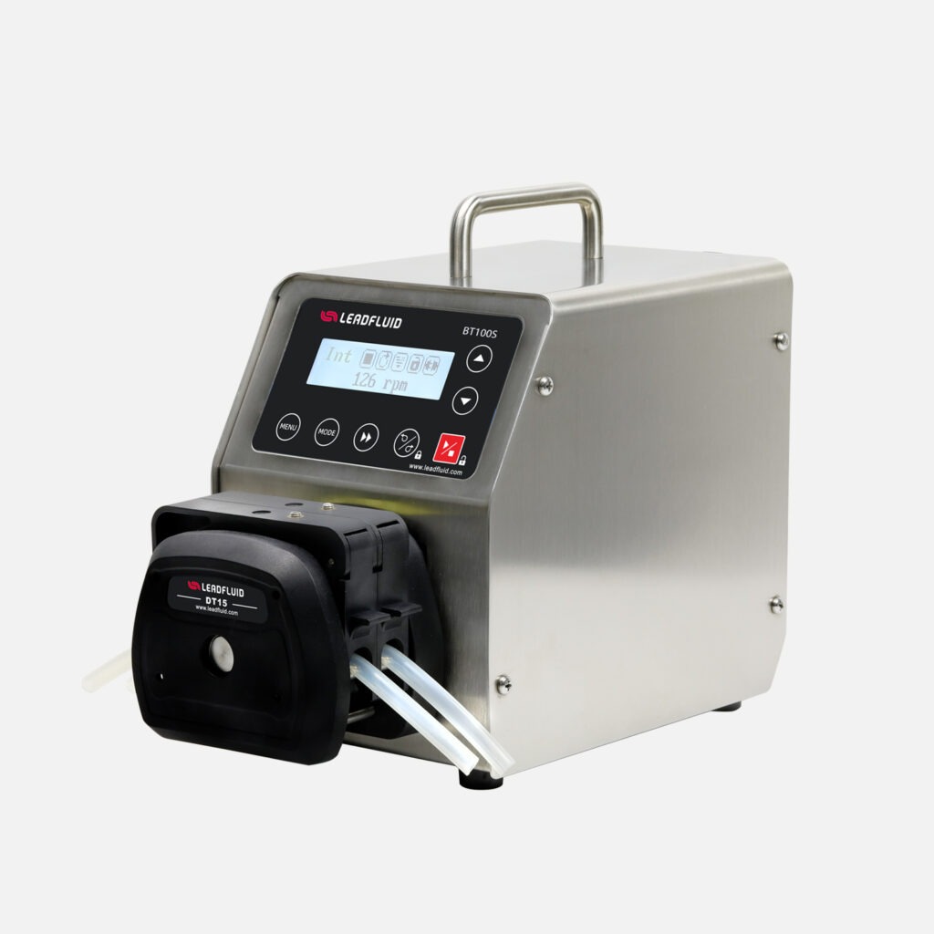 BT100S Basic Variable-Speed Peristaltic Pump - Lead Fluid