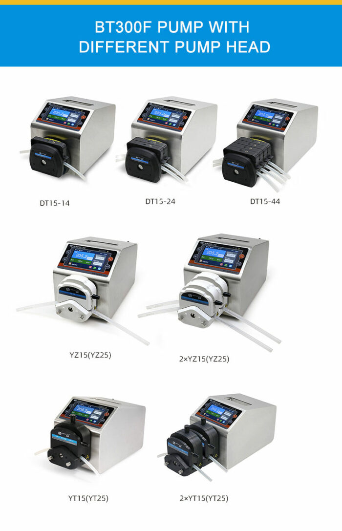 BT300F Intelligent Dispensing Peristaltic Pump - Lead Fluid