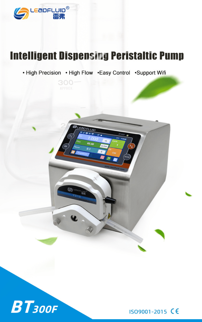 BT300F Intelligent Dispensing Peristaltic Pump - Lead Fluid