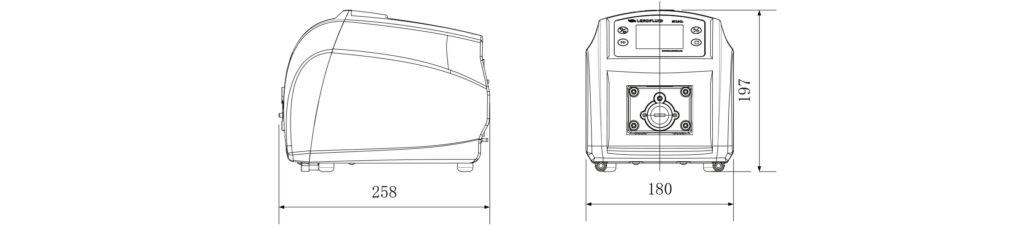 BT601L Intelligent Flow Peristaltic Pump - Lead Fluid