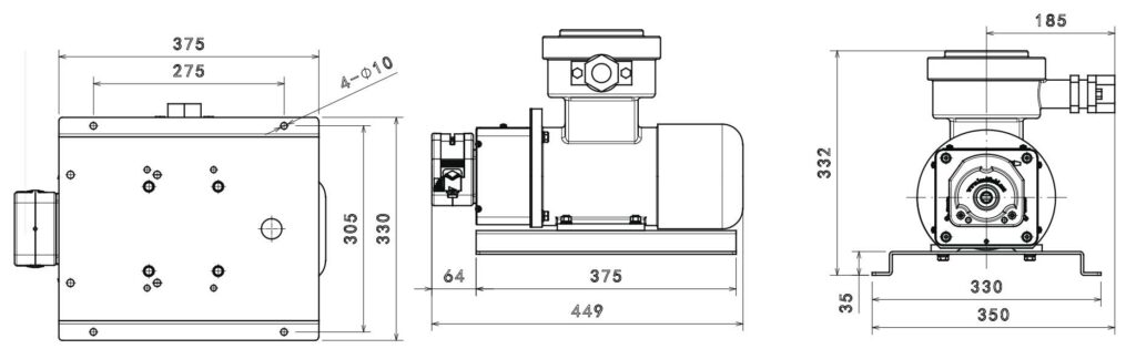 FG600S-A3 Explosion-proof Peristaltic Pump - Lead Fluid
