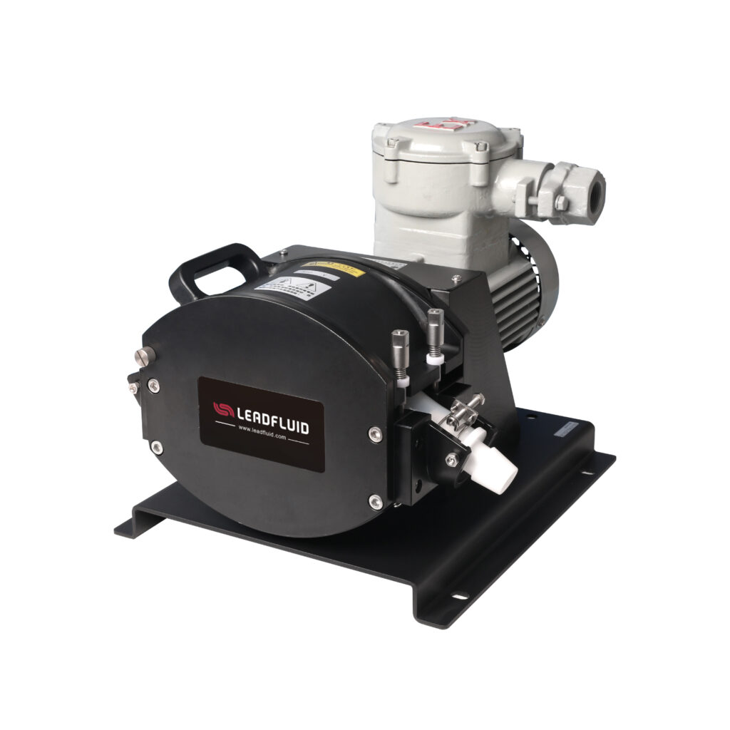 WG600S Industrial Variable Speed Peristaltic Pump - Lead Fluid