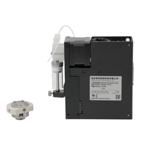G3030-1S Industrial Syringe Pump - Lead Fluid