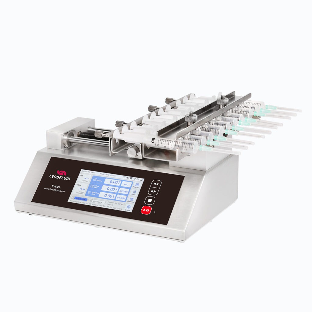 TYD02-10 Laboratory Syringe Pump - Lead Fluid