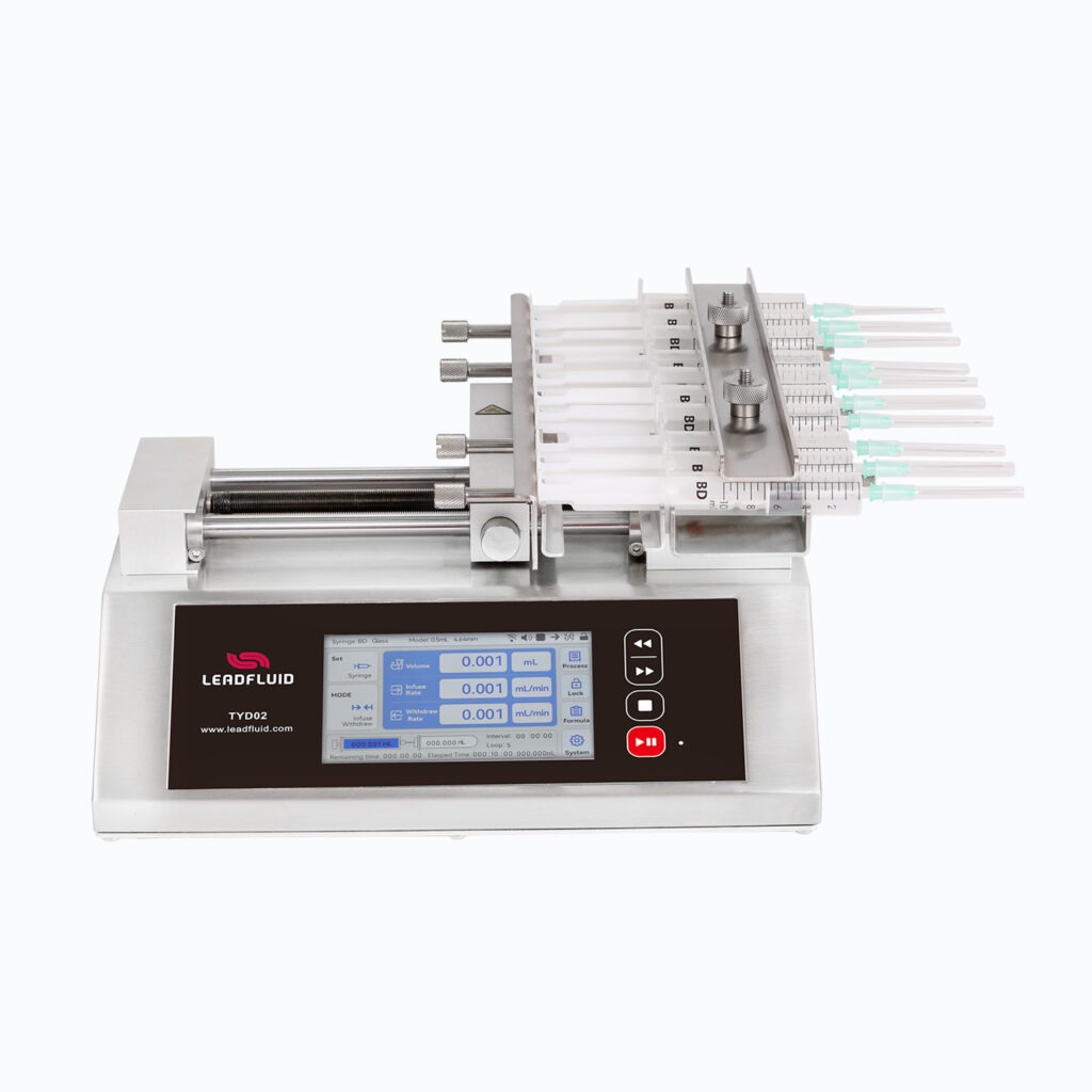 TYD02-10 Laboratory Syringe Pump - Lead Fluid