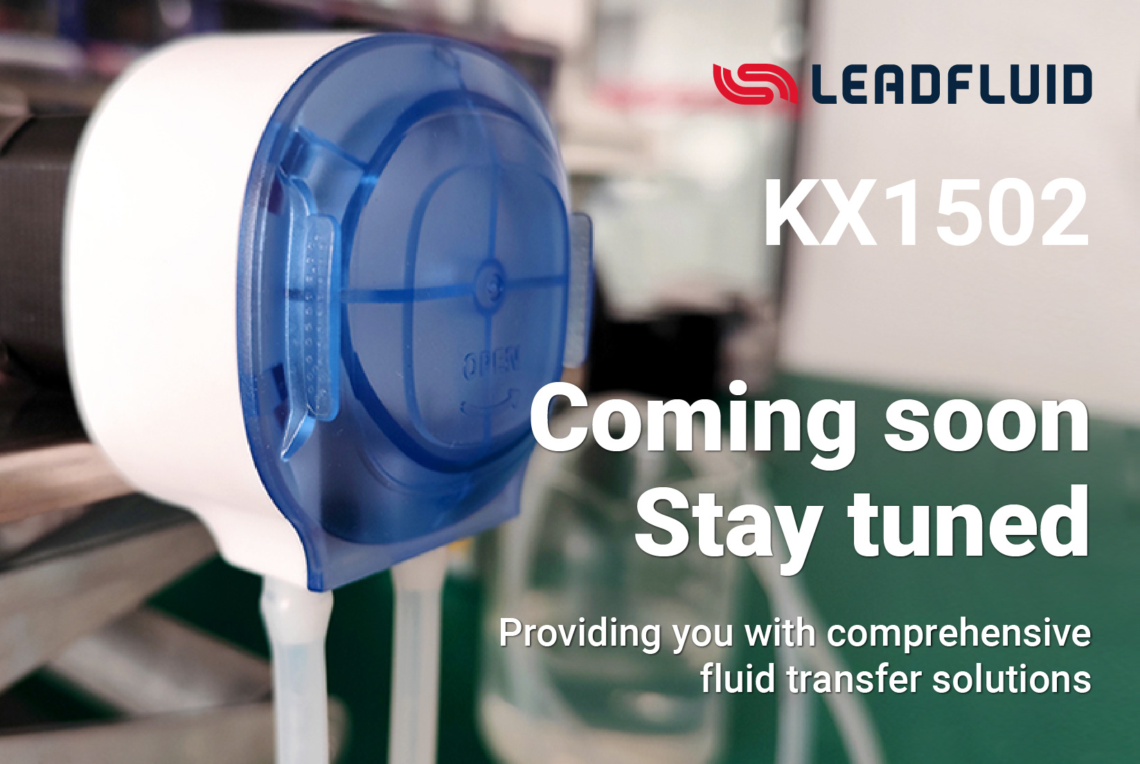 Peristaltic Pump Head, Preferred for ODM Applications - Lead Fluid