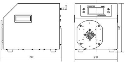 Industrial Intelligent Dispensing Hose Peristaltic Pump-WG600F - Lead Fluid