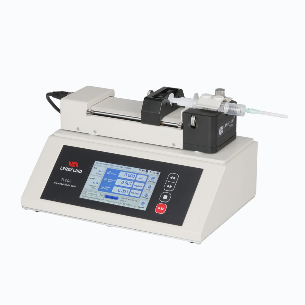 TFD02-01 Laboratory Syringe Pump - Lead Fluid
