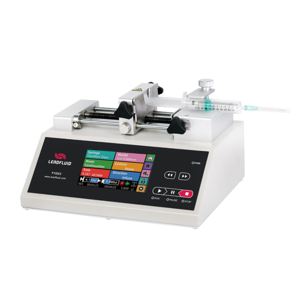 TYD02-10 Laboratory Syringe Pump - Lead Fluid