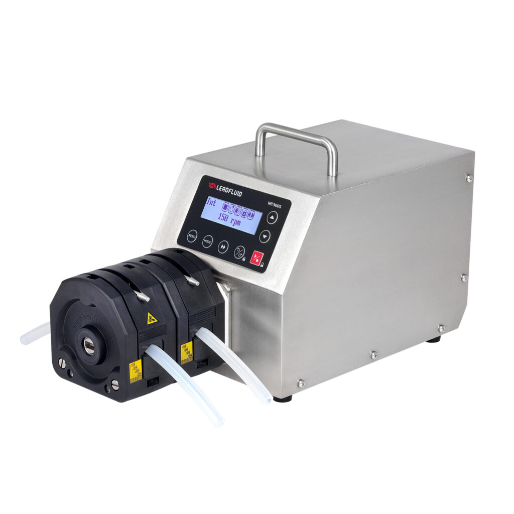 WT300S(New) Large Torque Speed-Variable Peristaltic Pump - Lead Fluid