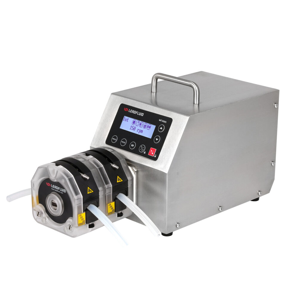 WT300S(New) Large Torque Speed-Variable Peristaltic Pump - Lead Fluid