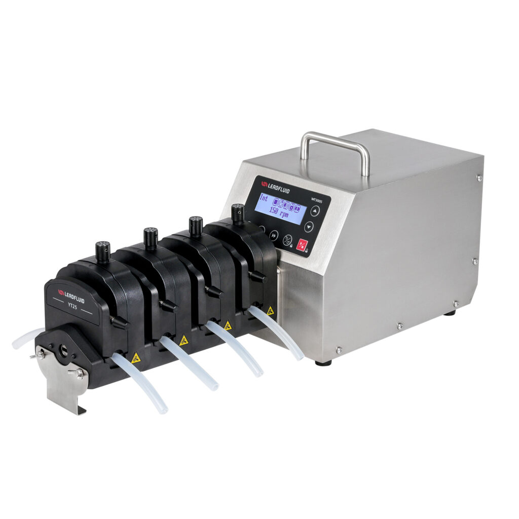 WT300S Large Torque Speed-Variable Peristaltic Pump - Lead Fluid