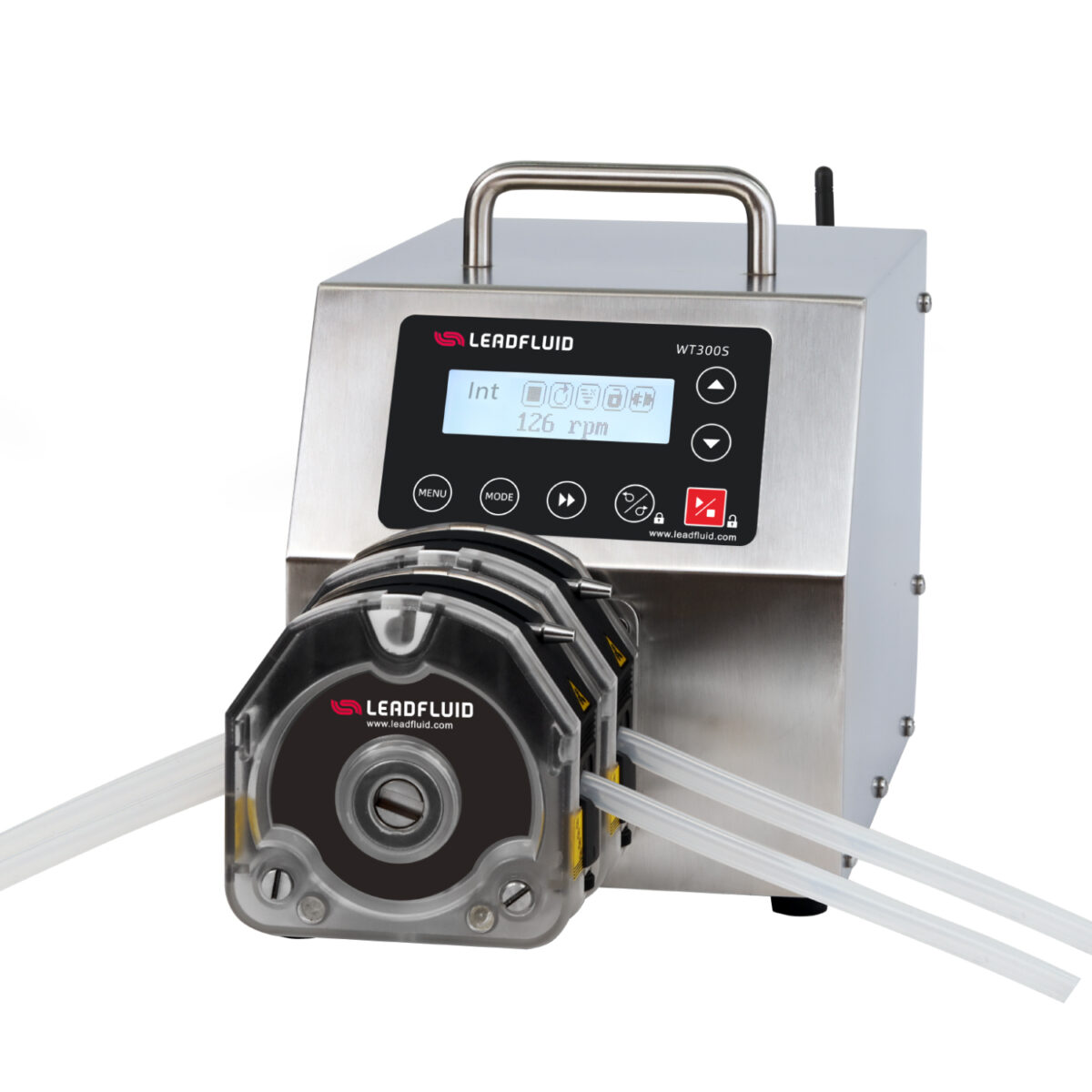 WT300S Basic Variable-Speed Peristaltic Pump - Lead Fluid