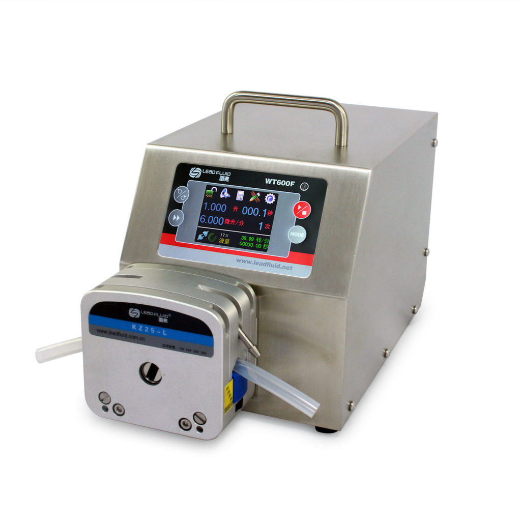 WG600S Industrial Variable Speed Hose Peristaltic Pump - Lead Fluid