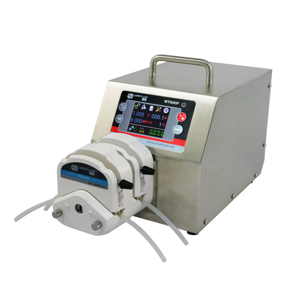 WG600S Industrial Variable Speed Hose Peristaltic Pump - Lead Fluid