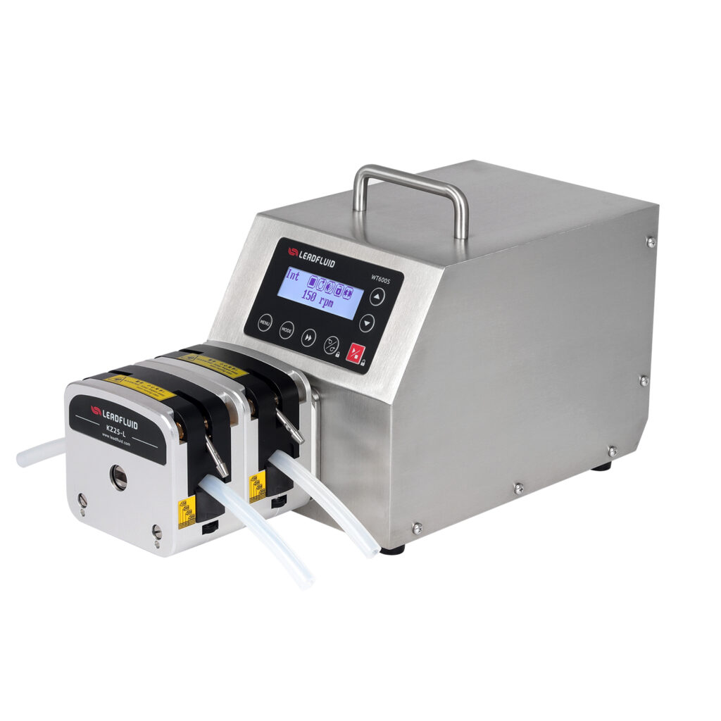 WT600S (New) Large Torque Speed-Variable Peristaltic Pump - Lead Fluid