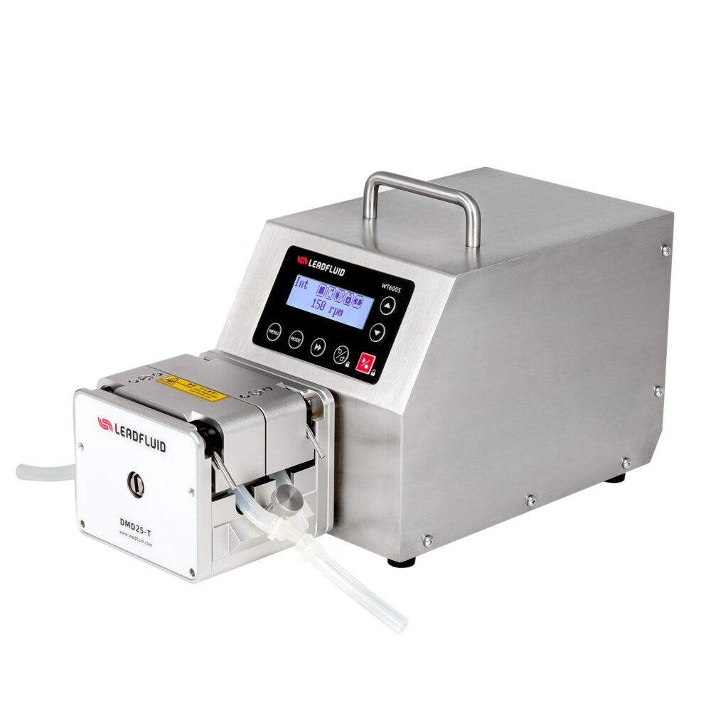 WT600S (New) Large Torque Speed-Variable Peristaltic Pump - Lead Fluid