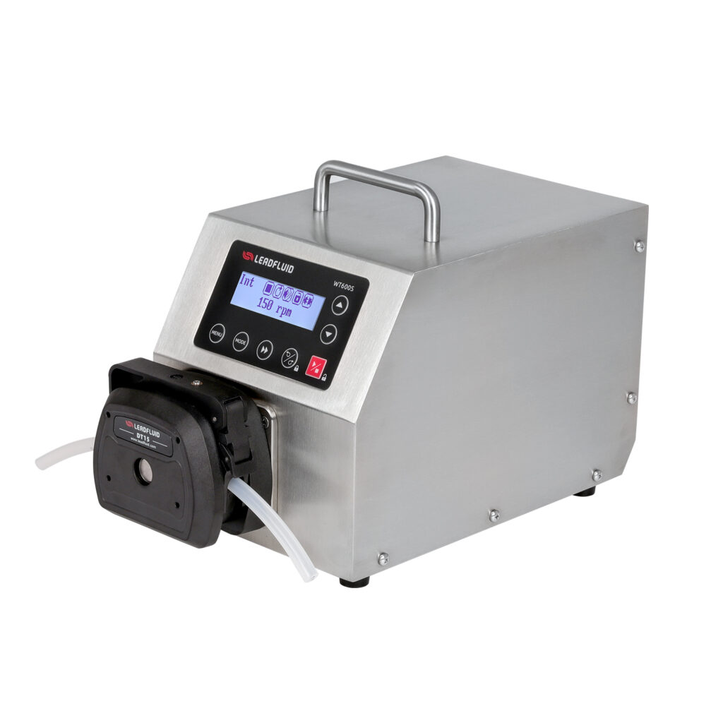 WT600S (New) Large Torque Speed-Variable Peristaltic Pump - Lead Fluid