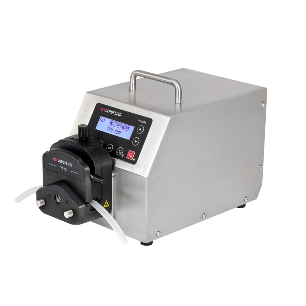 WT600S (New) Large Torque Speed-Variable Peristaltic Pump - Lead Fluid