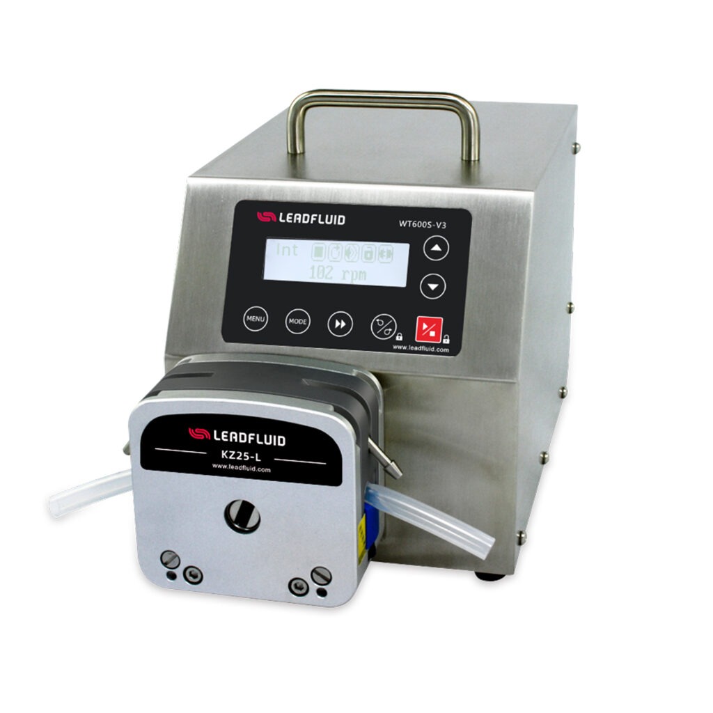 WT600S (New) Large Torque Speed-Variable Peristaltic Pump - Lead Fluid