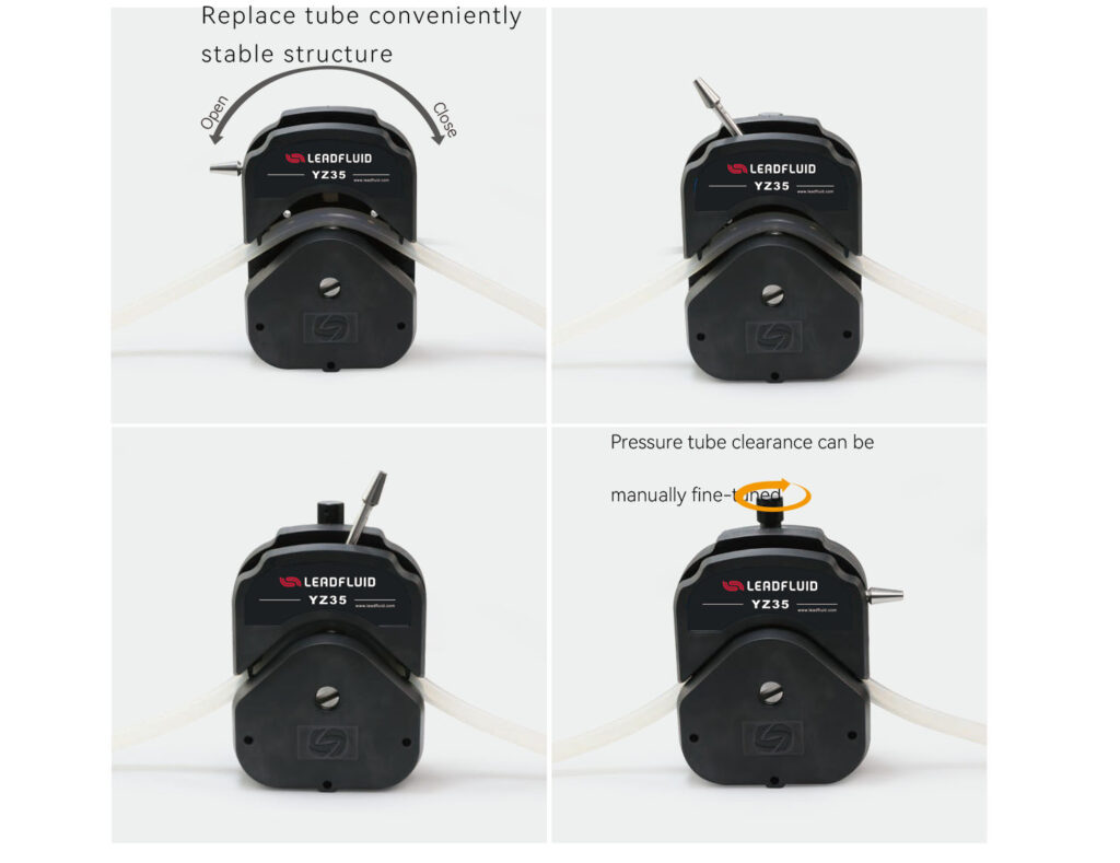 YZ35 Peristaltic Pump Head - Lead Fluid